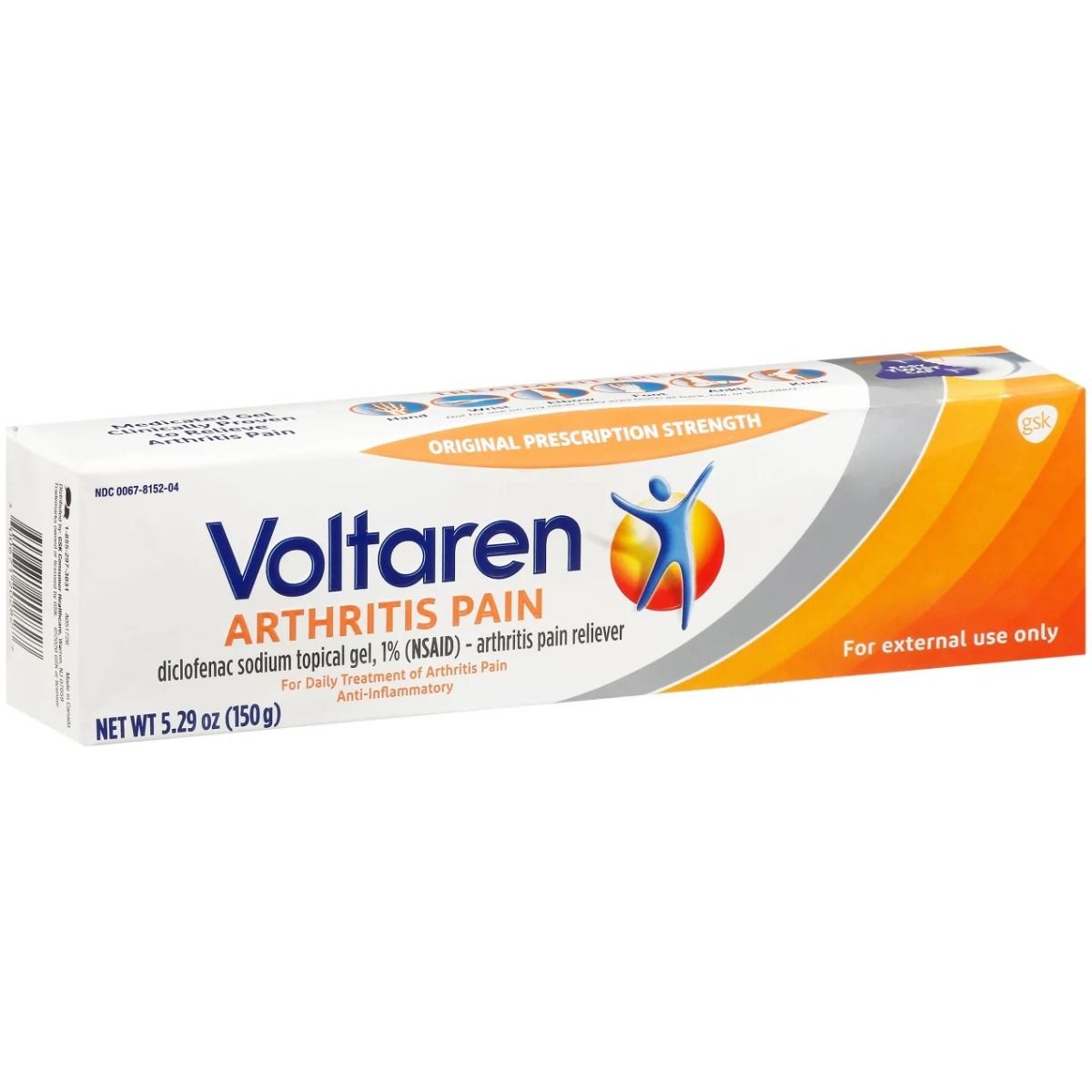 Voltaren Arthritis Pain Relief Gel 1% 5.29oz