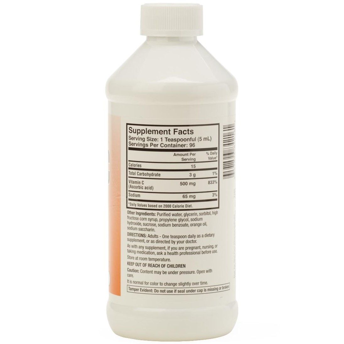 Vitamin C Liquid 500mg/5mL 16oz