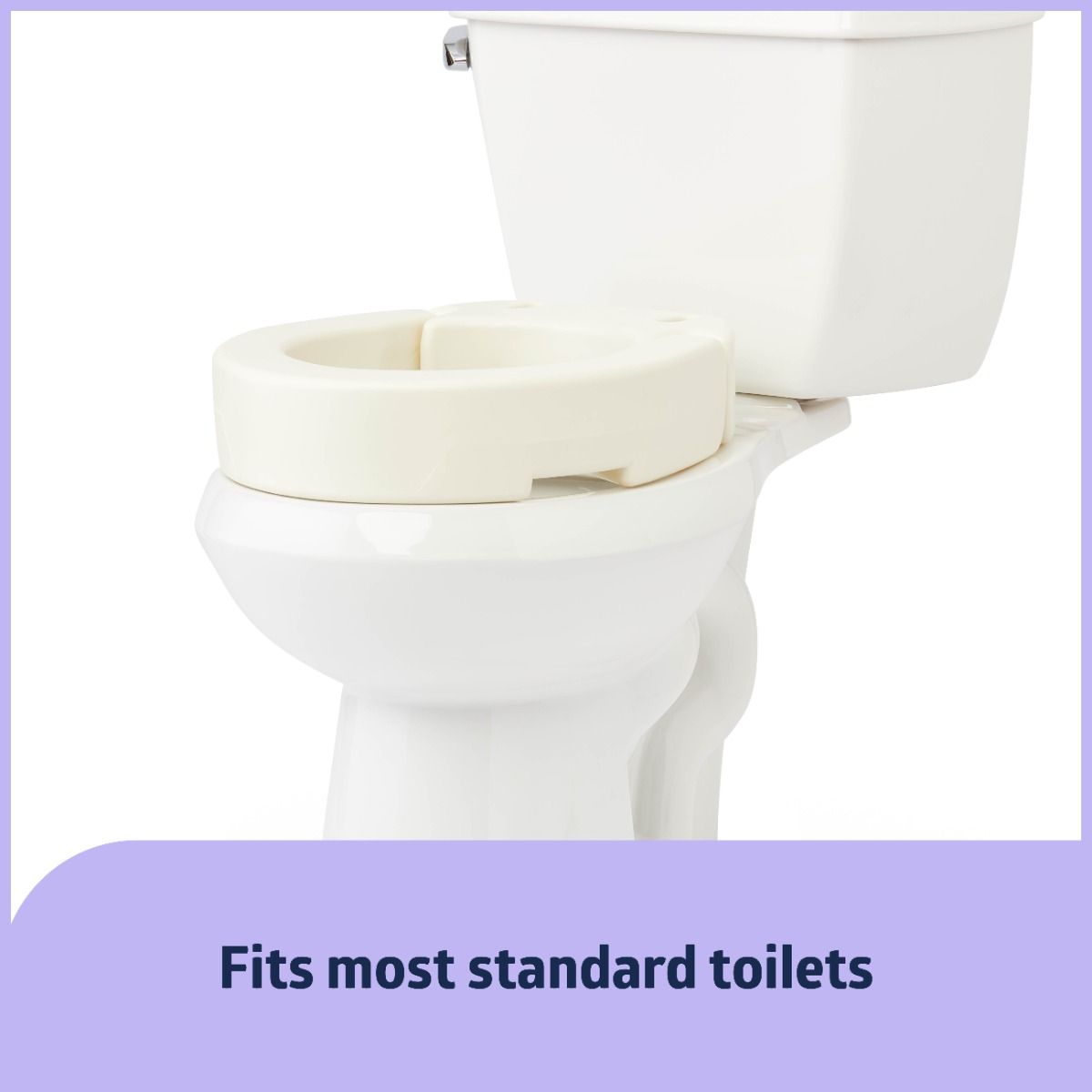 Medline Raised Hinged Toilet Seats