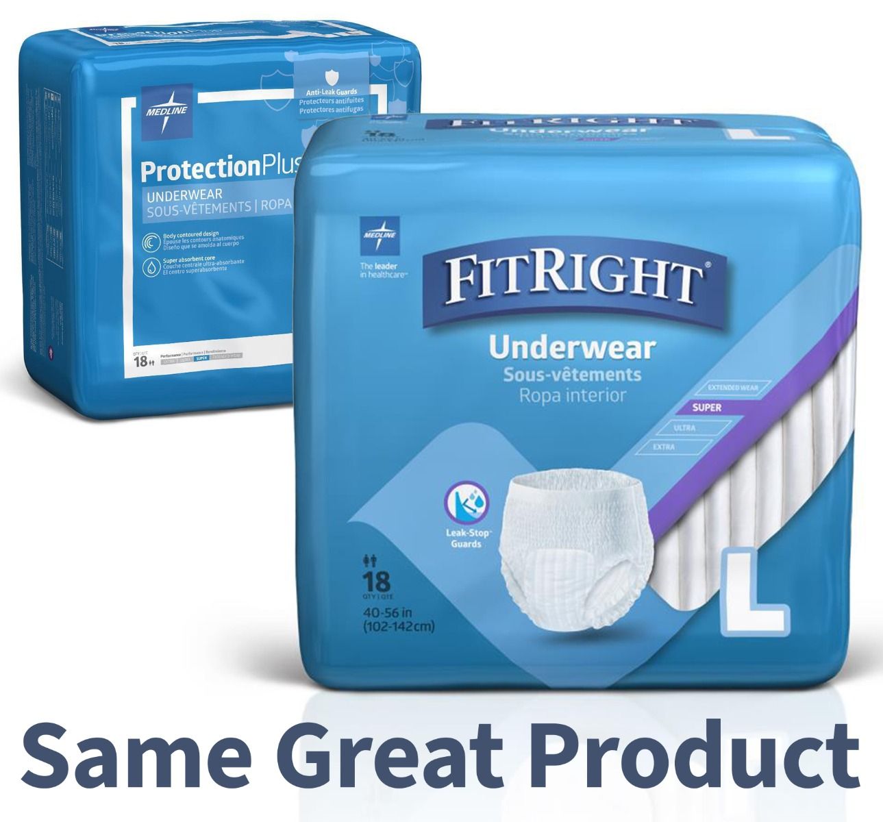 Medline Protection Plus Disposable Underwear - Shop All