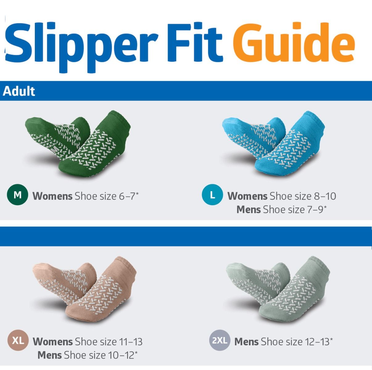 Medline Double-Tread Terrycloth Slippers - Shop All