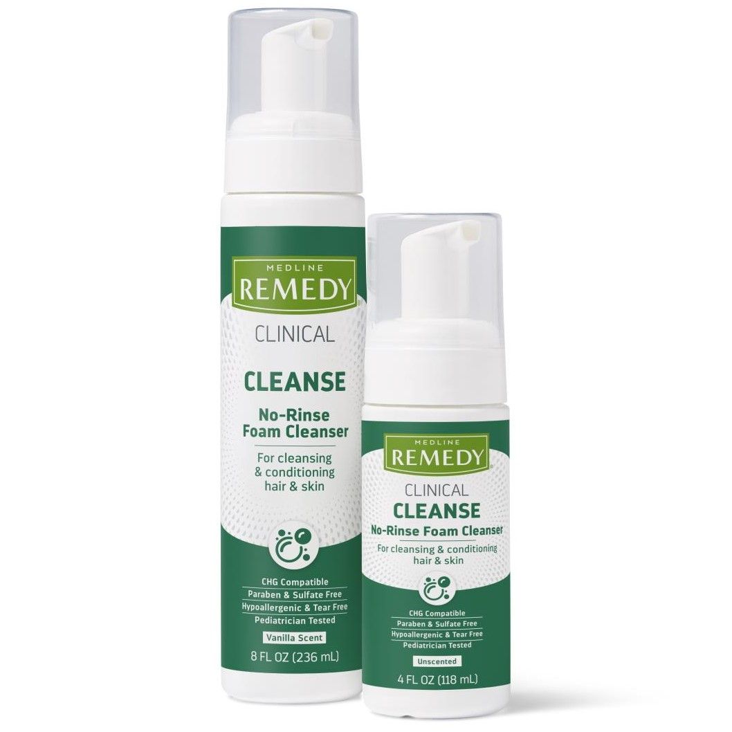 Medline Remedy Clinical No-Rinse Foam Cleanser - Shop All