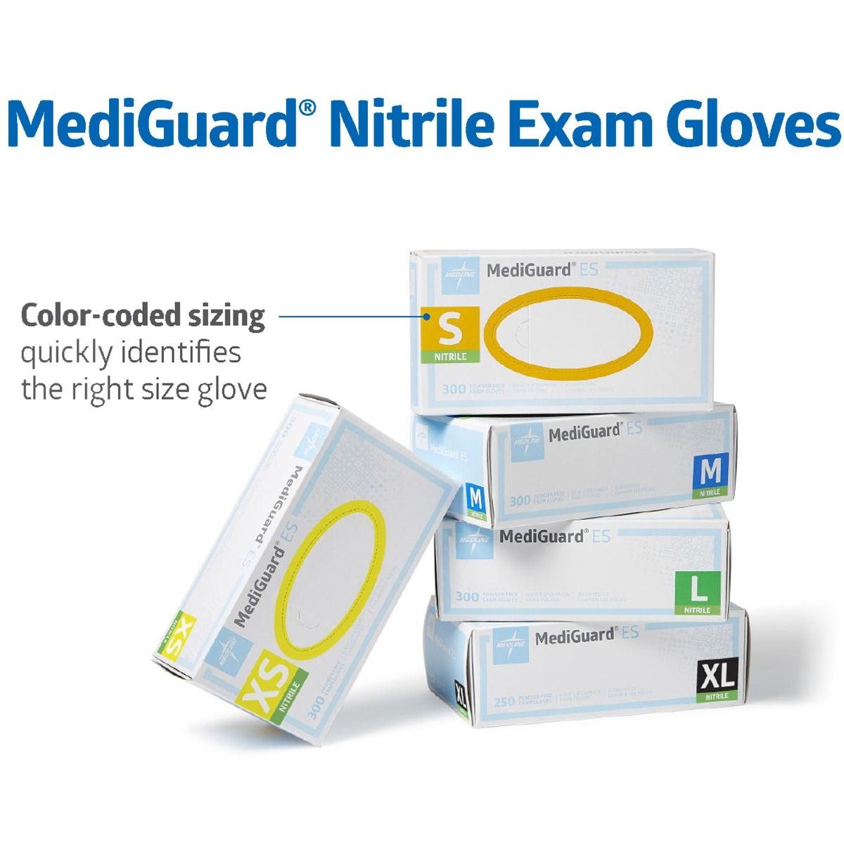 Medline MediGuard ES Nitrile Exam Gloves - Shop All