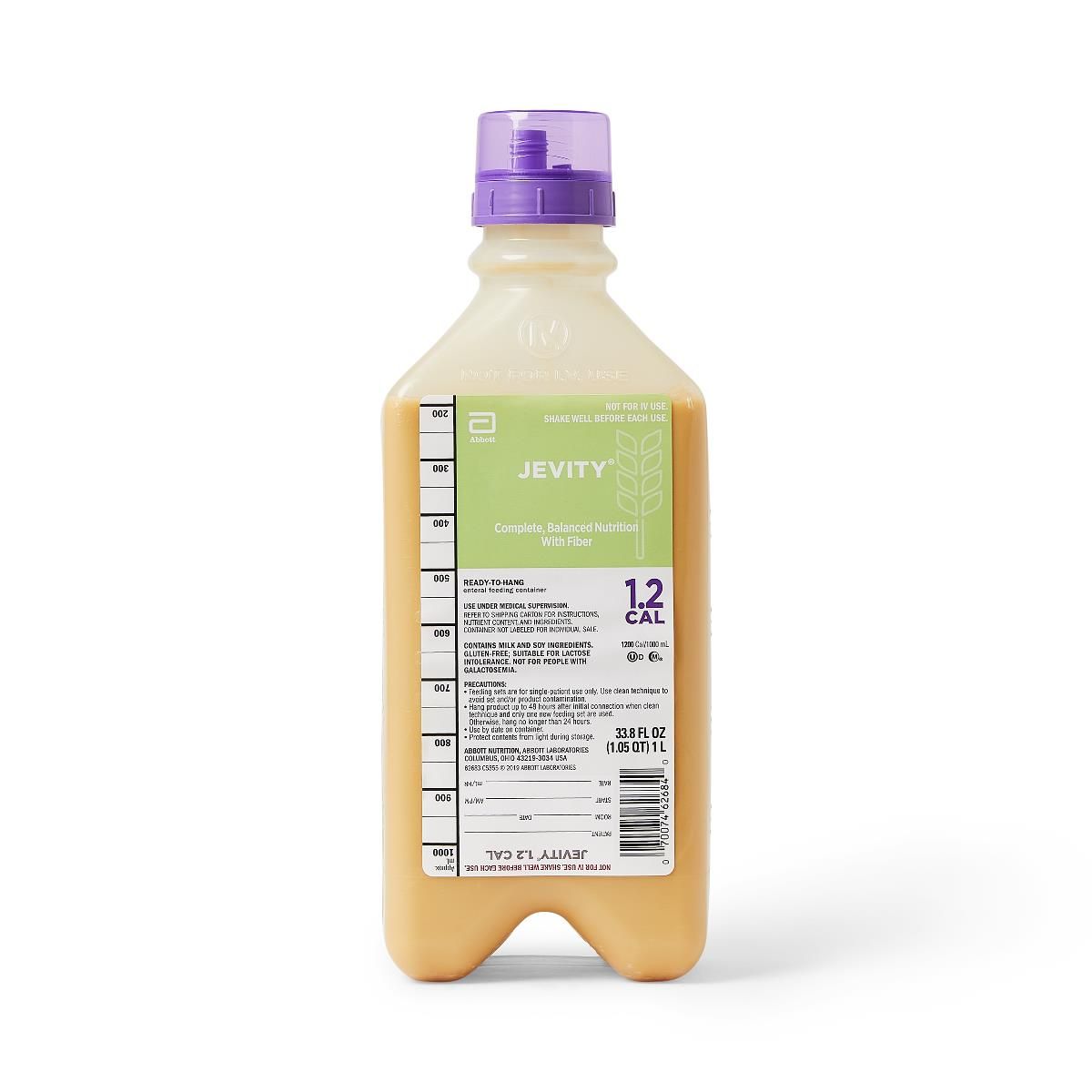 Jevity Ready-to-Hang Nutritional Feeding Tube Formula 1.2Cal/mL ...