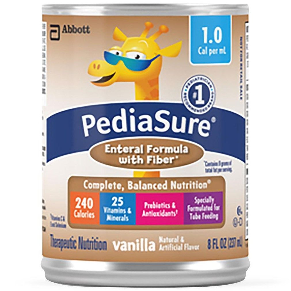 PediaSure 1.0 Tube Feeding Formula with Fiber Vanilla 8oz 1Ct