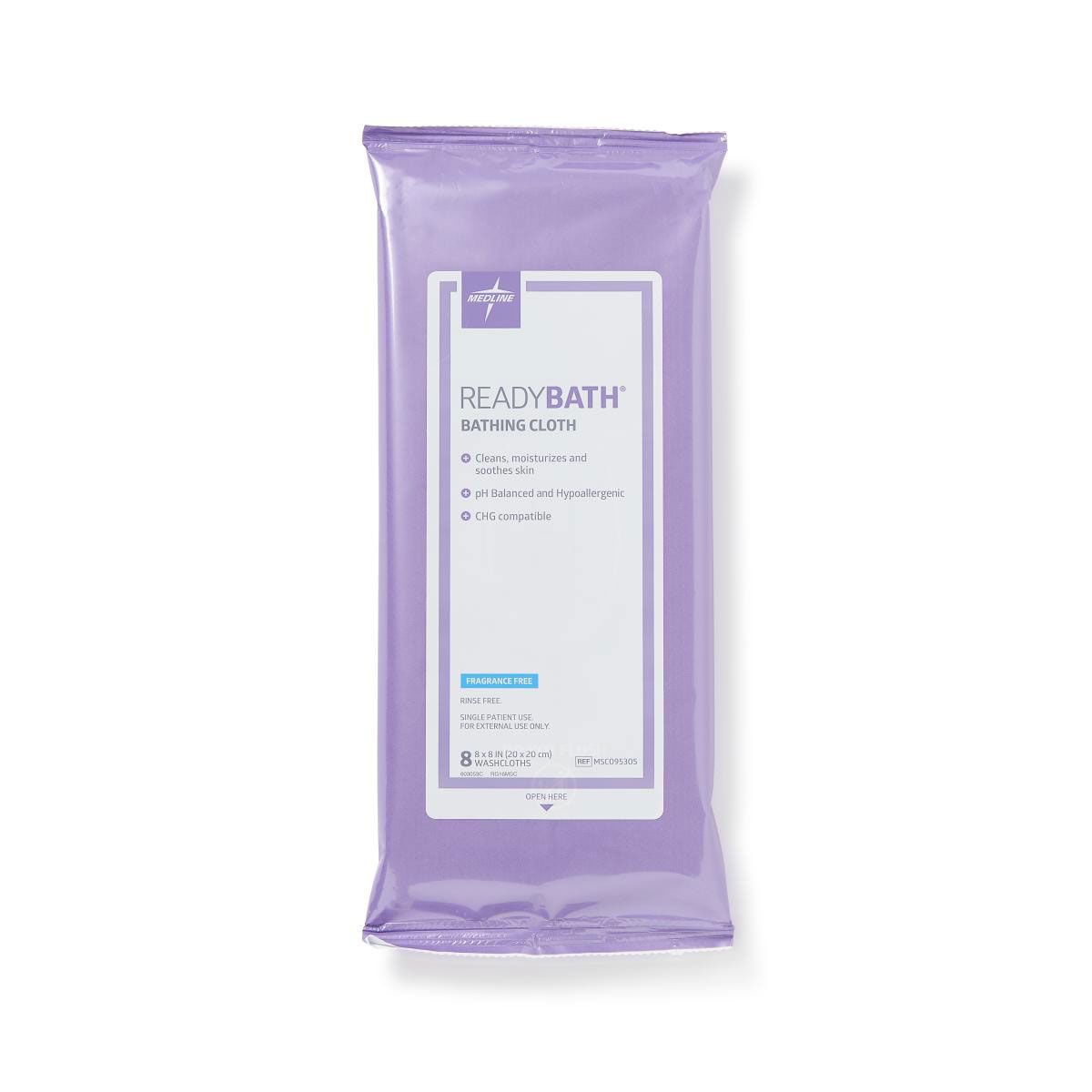 ReadyBath Bathing Wipe Unscented 240Ct