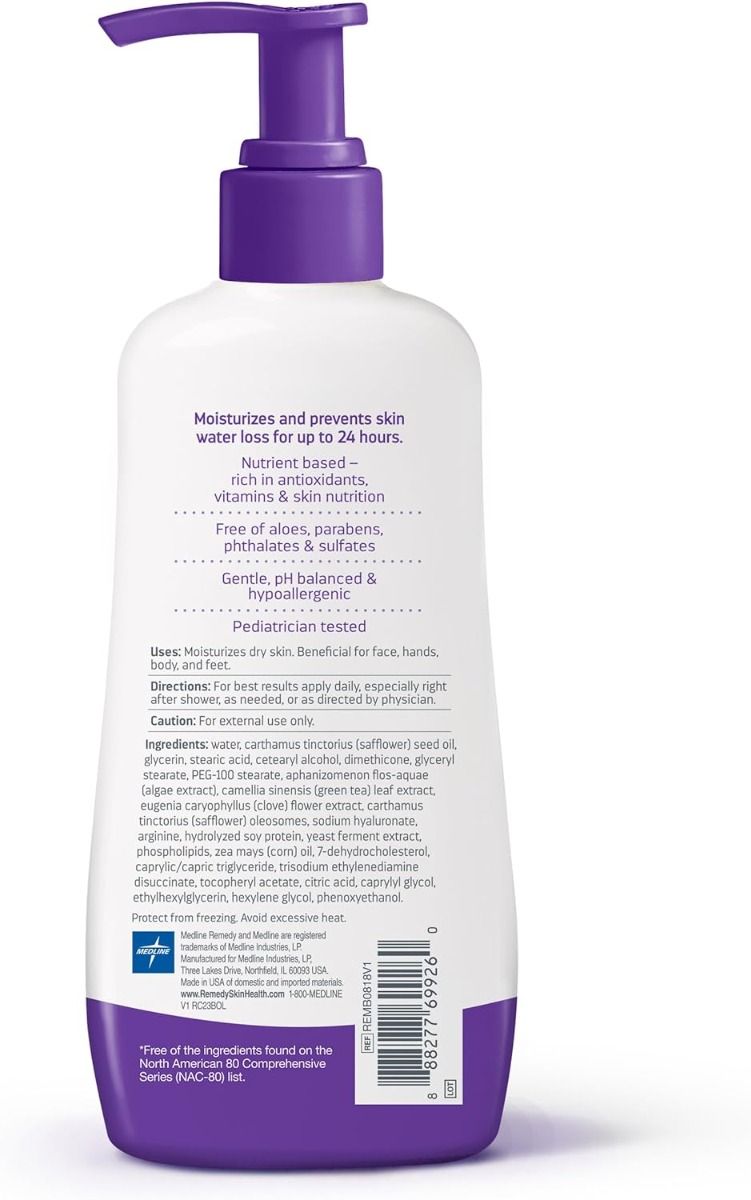Medline Remedy Clinical Skin Cream Moisturizer Fragrance-Free 8oz 1Ct