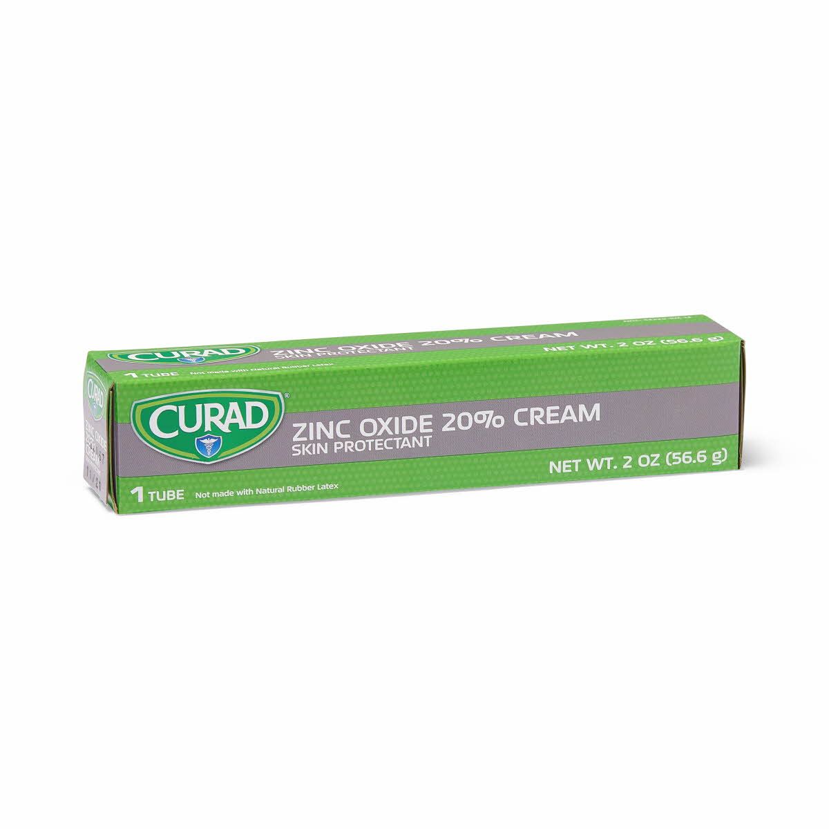 Curad Zinc Oxide Cream Skin Protectant 2oz 1Ct