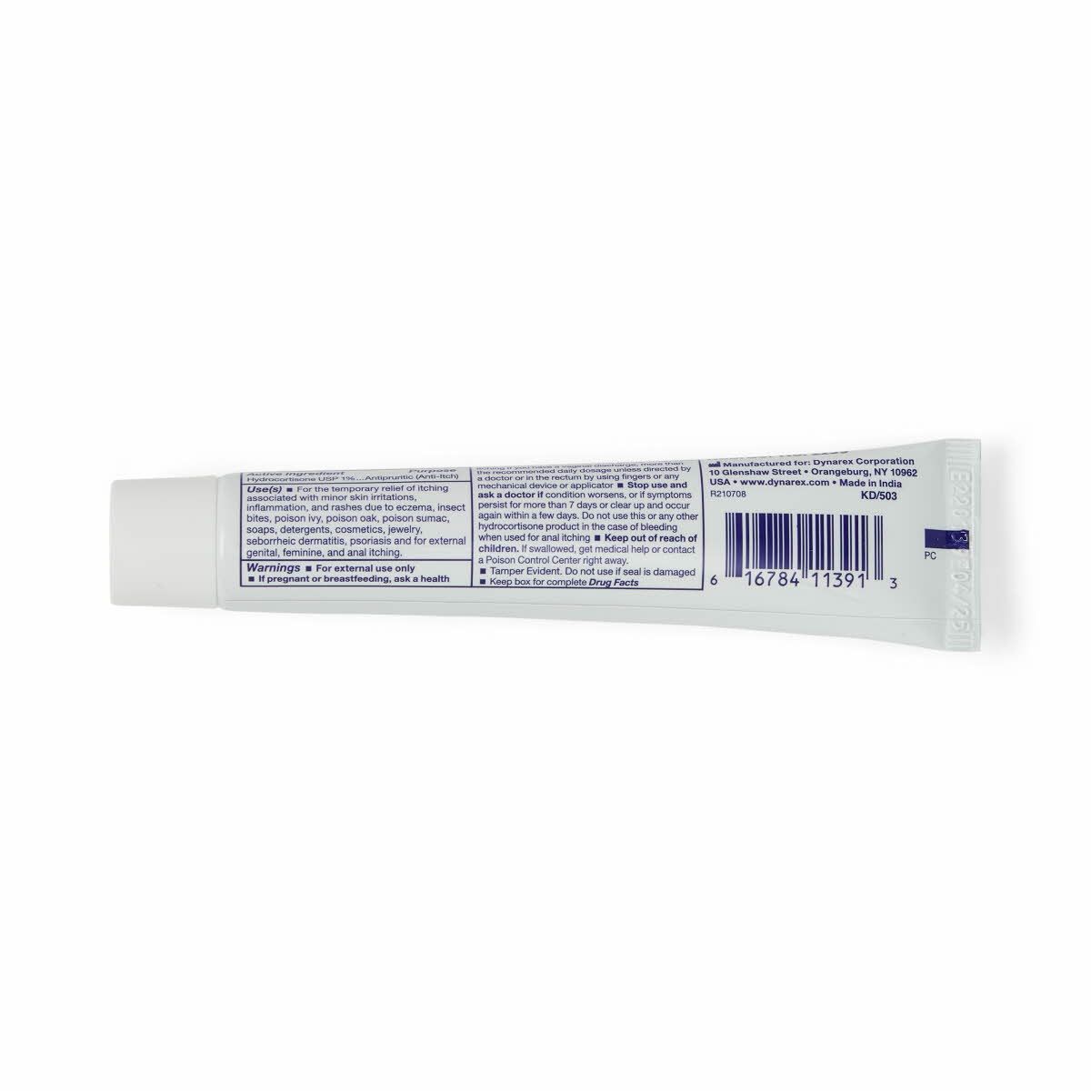 Dynarex 1% Hydrocortisone Itch Relief Cream 1oz 1Ct