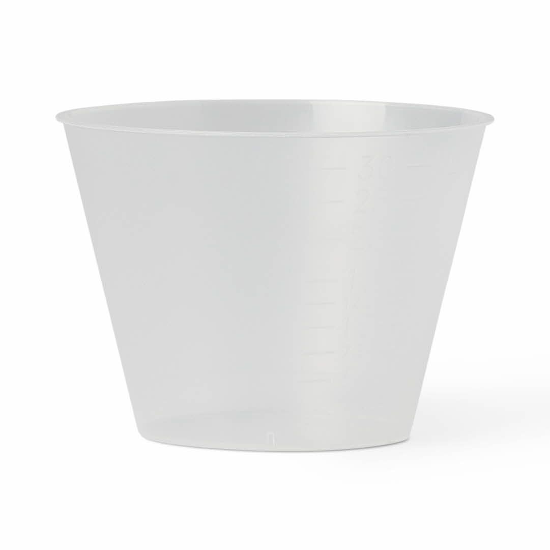 Medline Plastic Graduated mL Medicine Cup 1oz 5000Ct