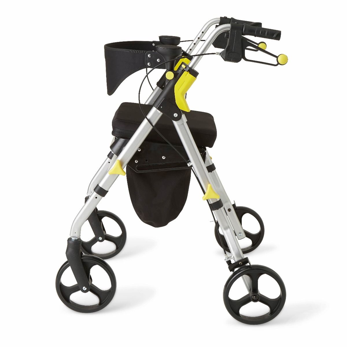 Medline Empower Rollator with 8in Wheels Silver 1Ct