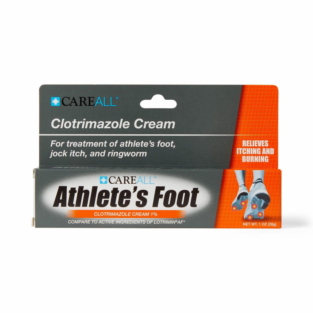 CareAll 1% Clotrimazole Antifungal Cream 1oz 1Ct