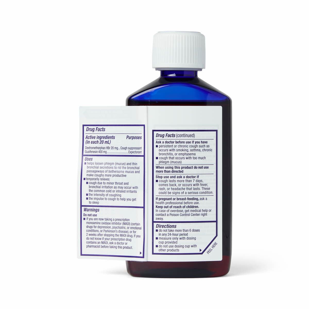 Mucinex Fast-Max DM Cold & Cough Relief Syrup 6oz 1Ct