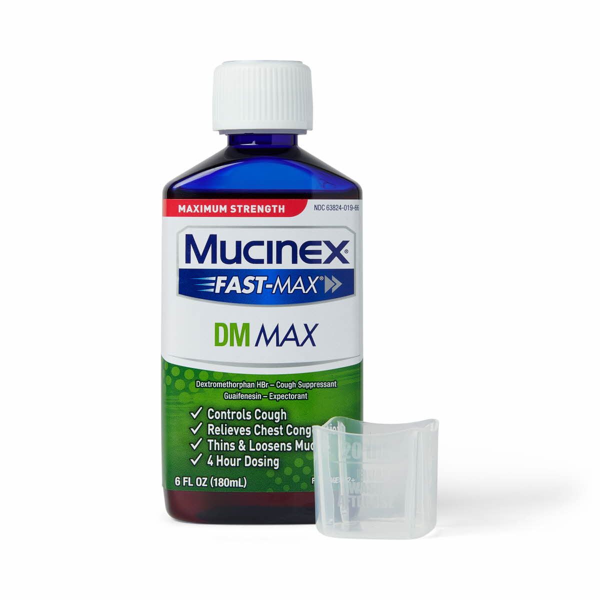 Mucinex Fast-Max DM Cold & Cough Relief Syrup 6oz 1Ct