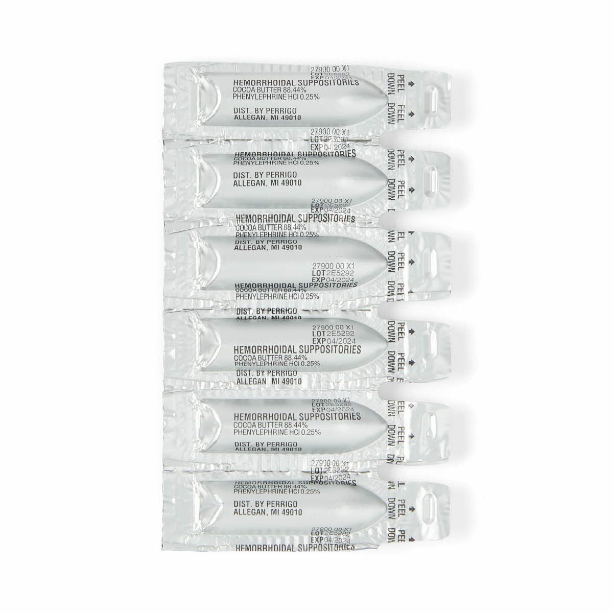 GoodSense Hemorrhoidal Suppositories 12Ct