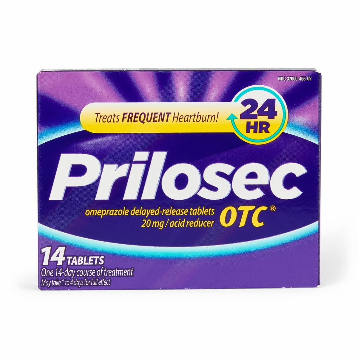 Prilosec OTC Omeprazole Acid Reducer Tablet 20mg 14Ct