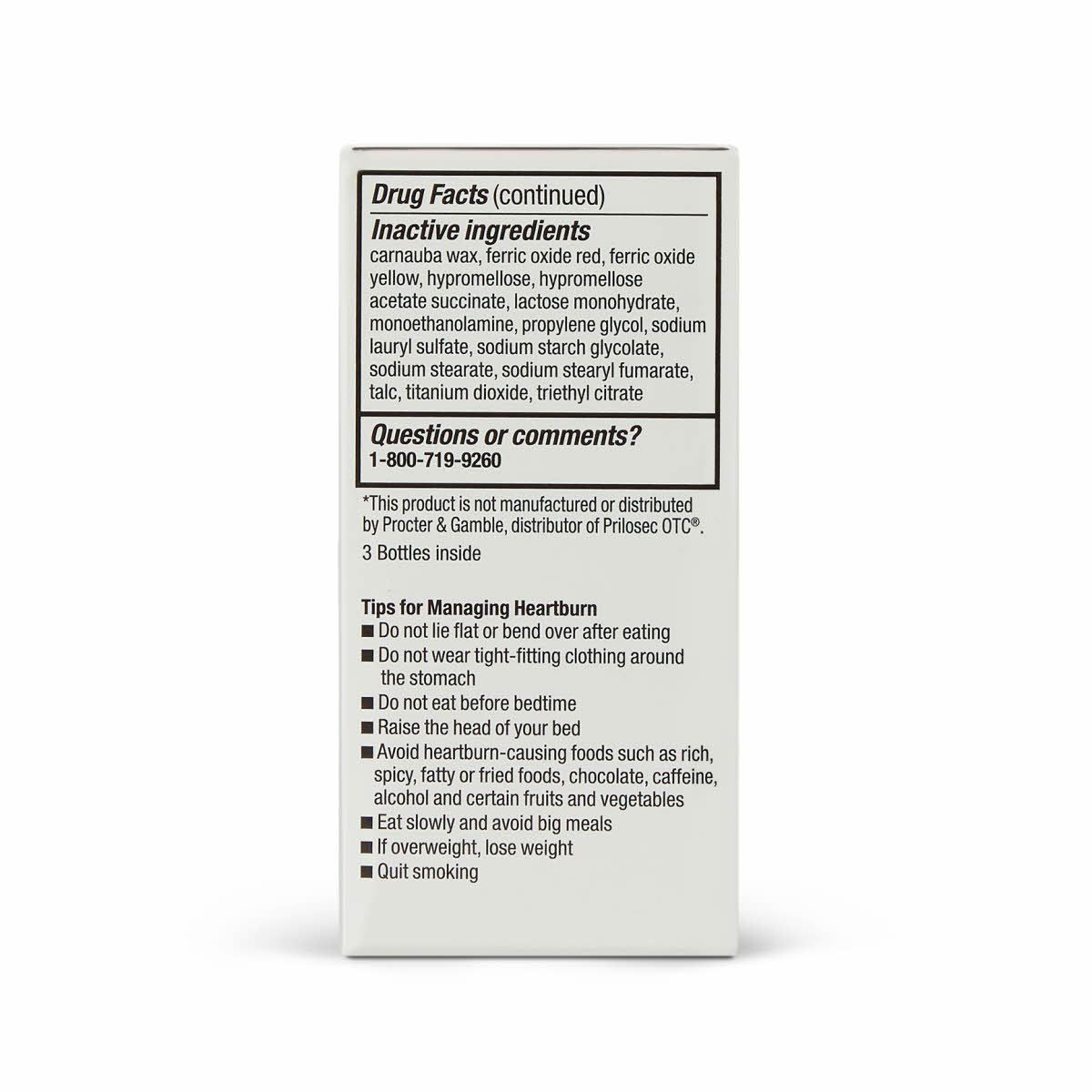 GoodSense Omeprazole Delayed Antacid Tablet 20mg 42Ct