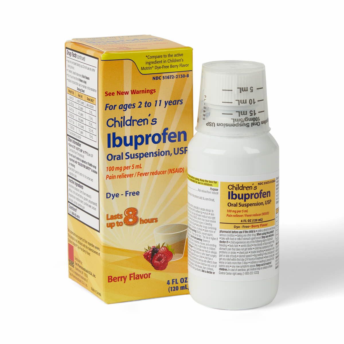 Children's Ibuprofen Oral Suspension Berry 4oz 1Ct