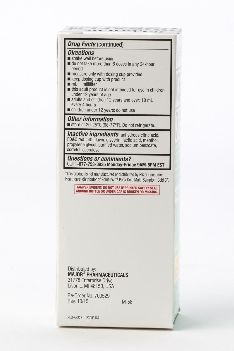 Robafen CF Multi-Symptom Cough & Cold Medicine 4oz 1Ct