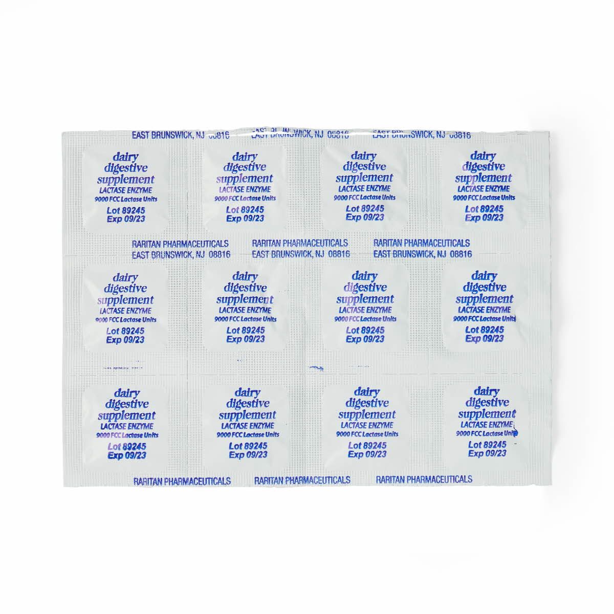 Major Lactase Dairy Digestive Aid Caplets 9,000FCC 32Ct