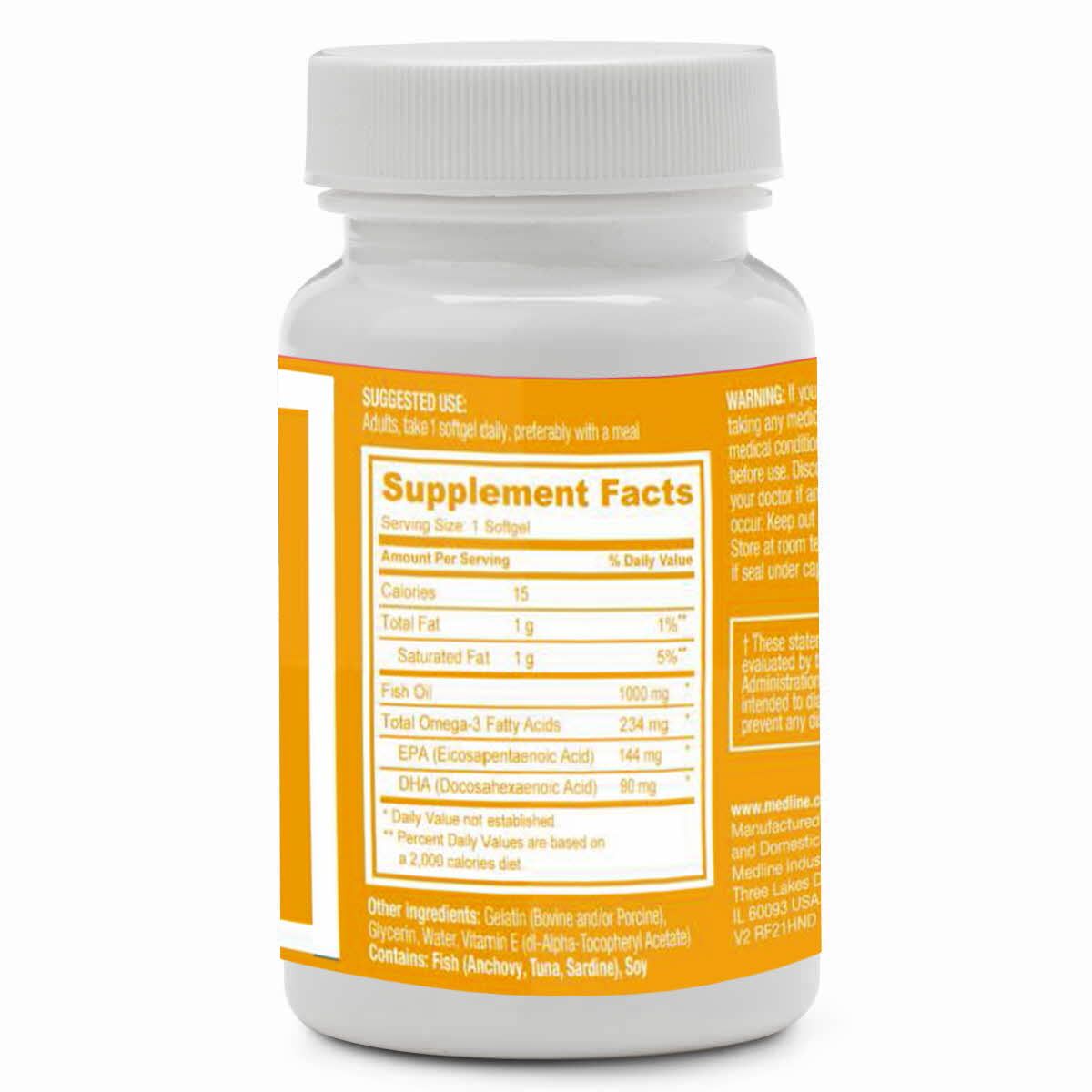 Fish Oil Softgel 1000mg 90Ct