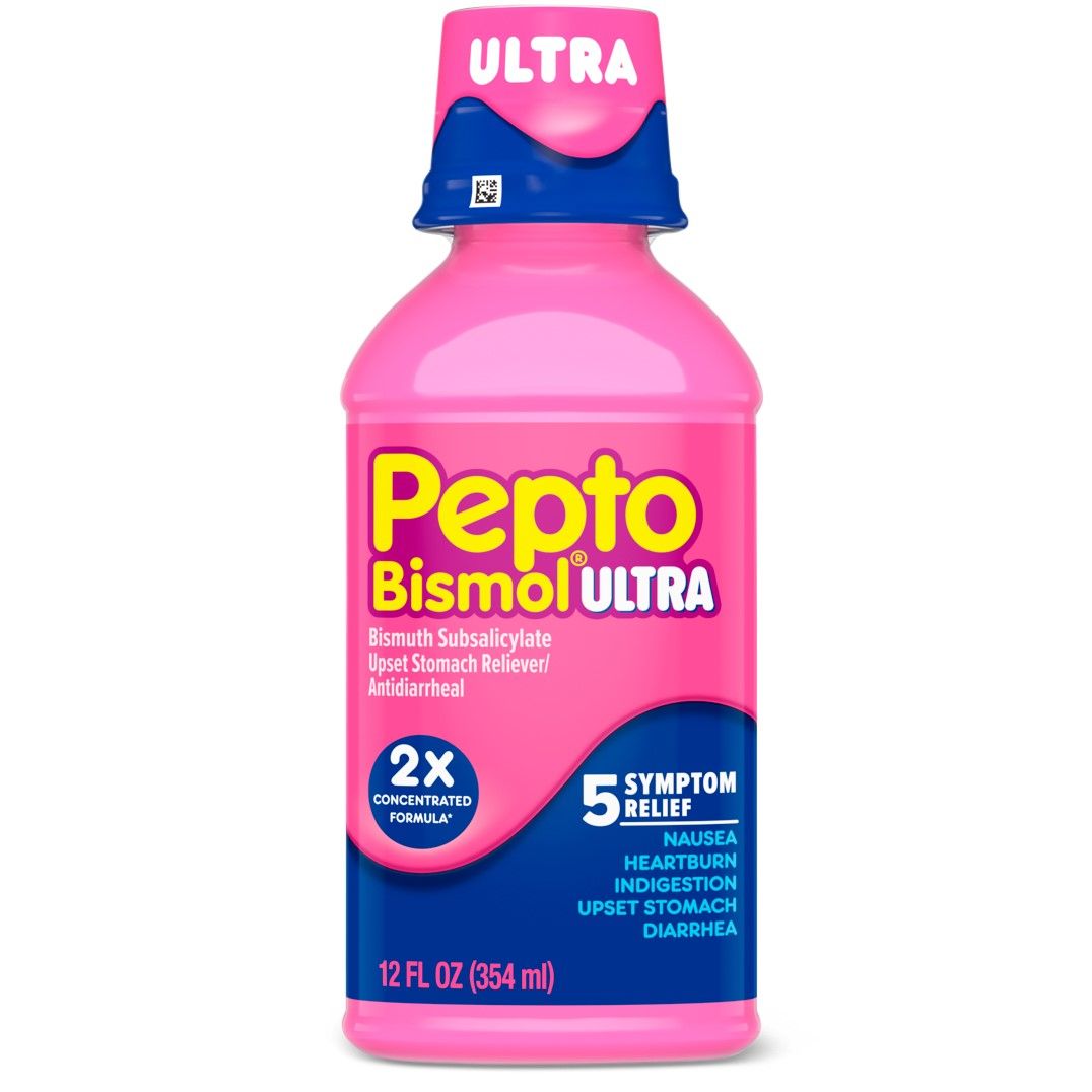 Pepto Bismol Ultra Liquid Original Flavor 12oz 1Ct