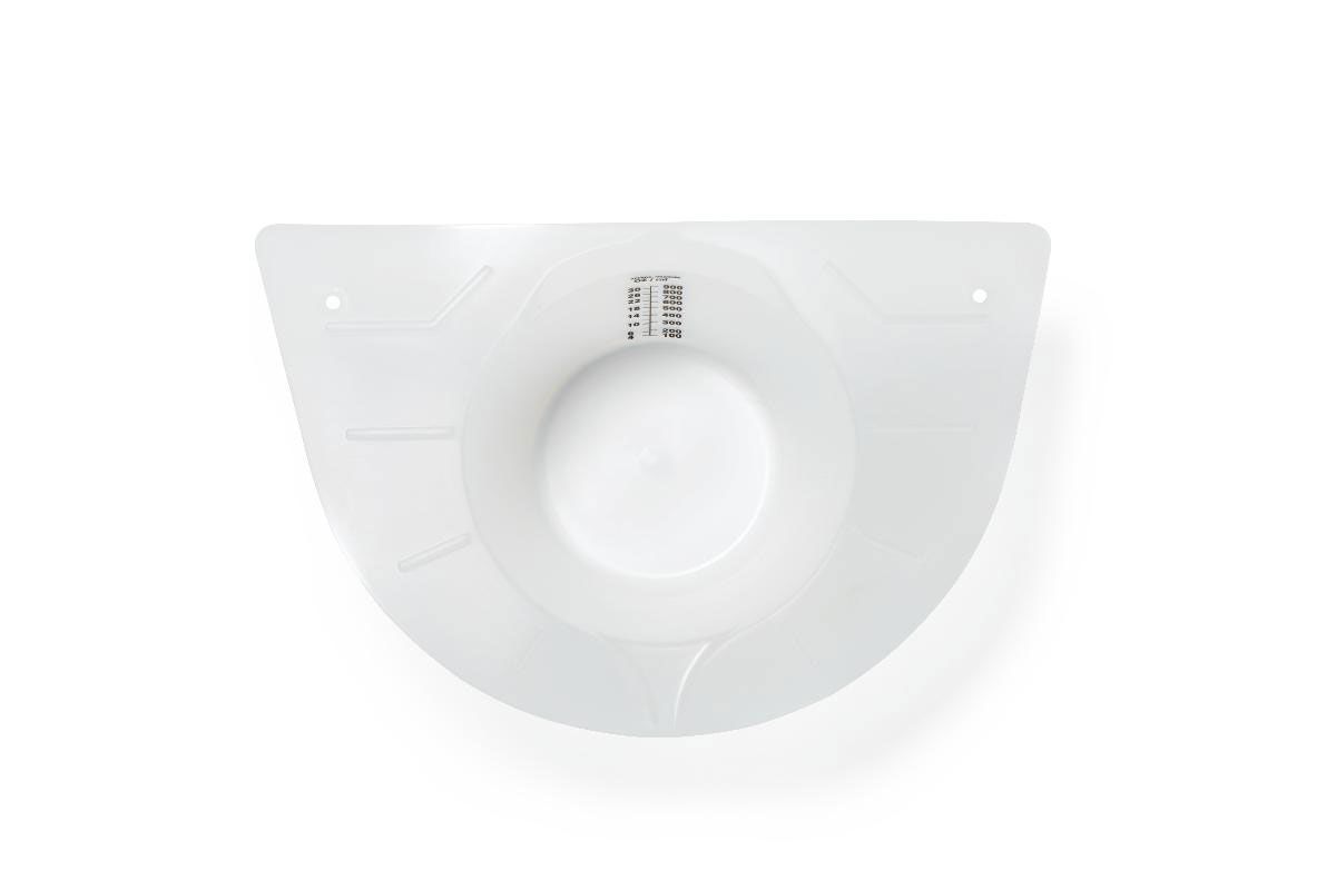 Medline Graduated Specimen Collector Pan 900mL 100Ct