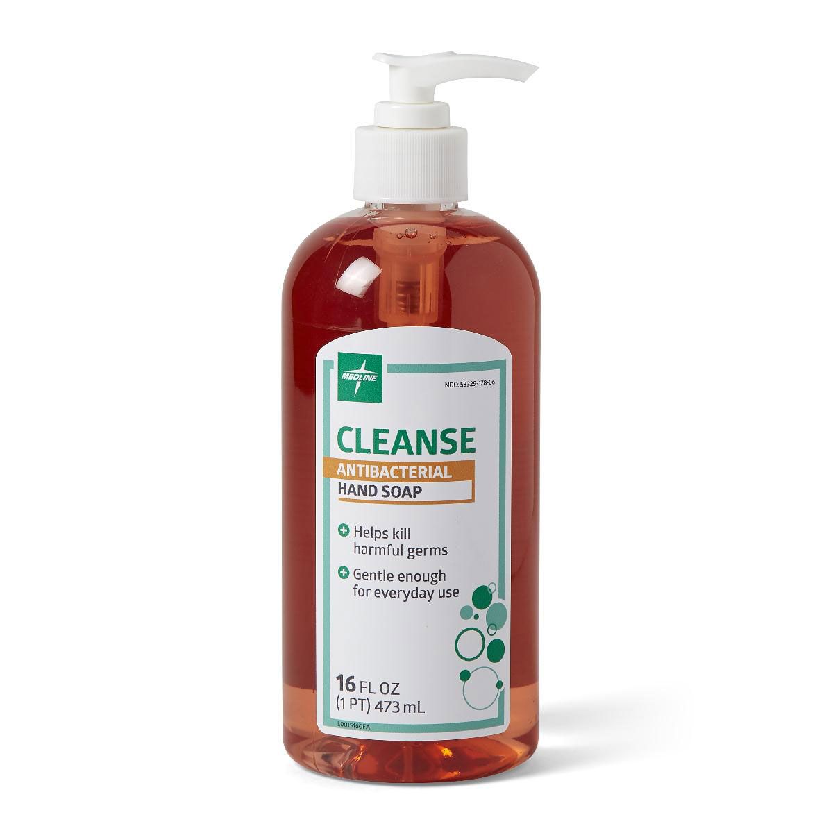 Spectrum Antibacterial Liquid Hand Soap 16oz 12Ct