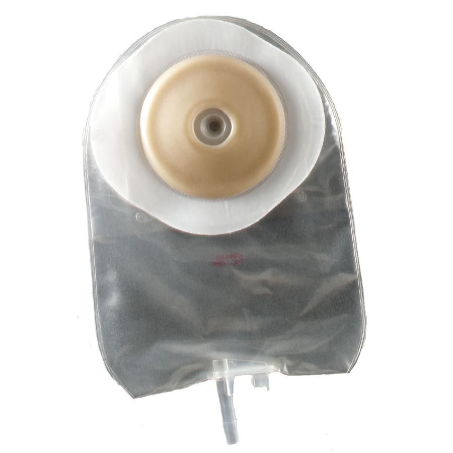 ActiveLife Convex 1-Piece Drainable Urostomy Pouch Pre-Cut Transparent 5Ct