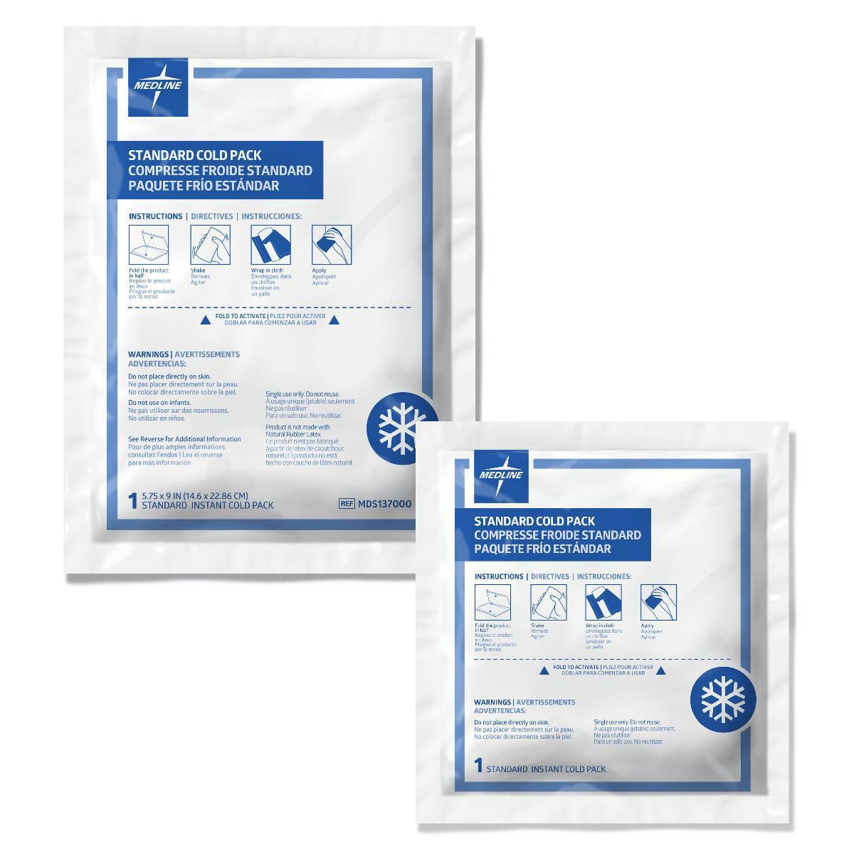 Medline Standard Instant Cold Packs -Shop All