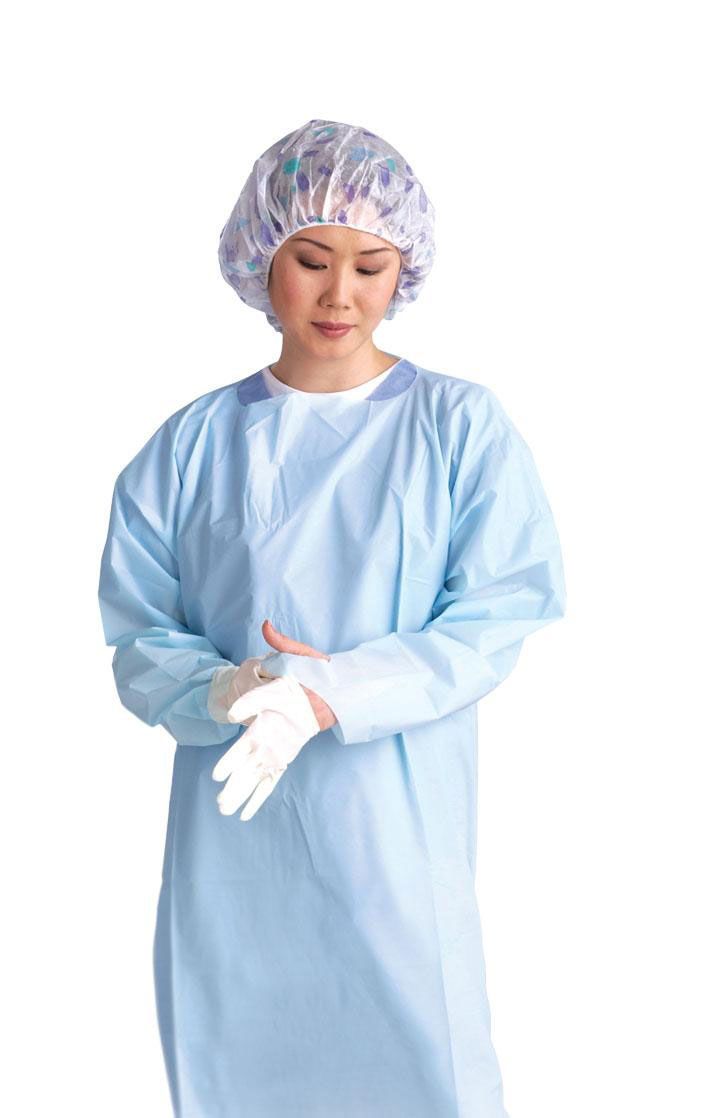 Standard Polyethylene Thumb Loop Isolation Gowns|Medline at Home