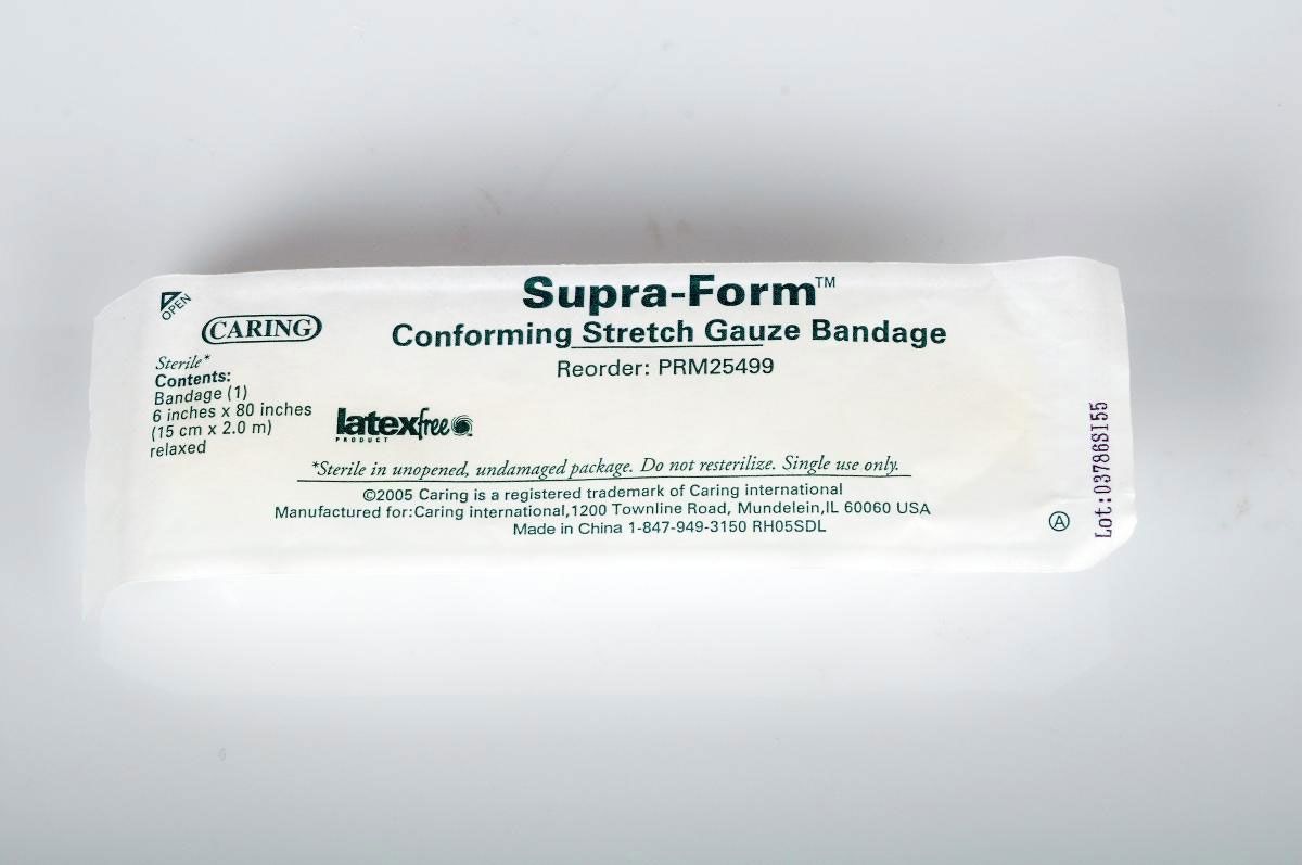 Medline Ster Conform Stretch Gauze Bandage Lt 6x80 48Ct