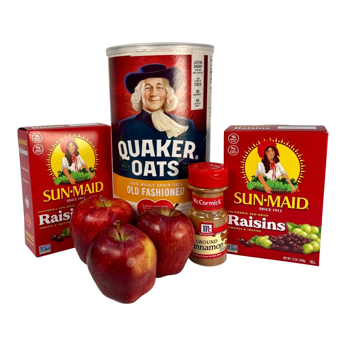 Fall Spice Oatmeal Box
