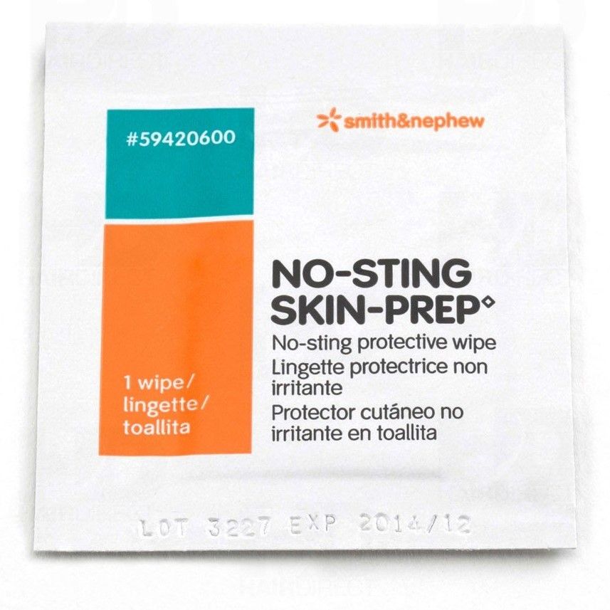 No-Sting Skin Prep Wipe 1000Ct