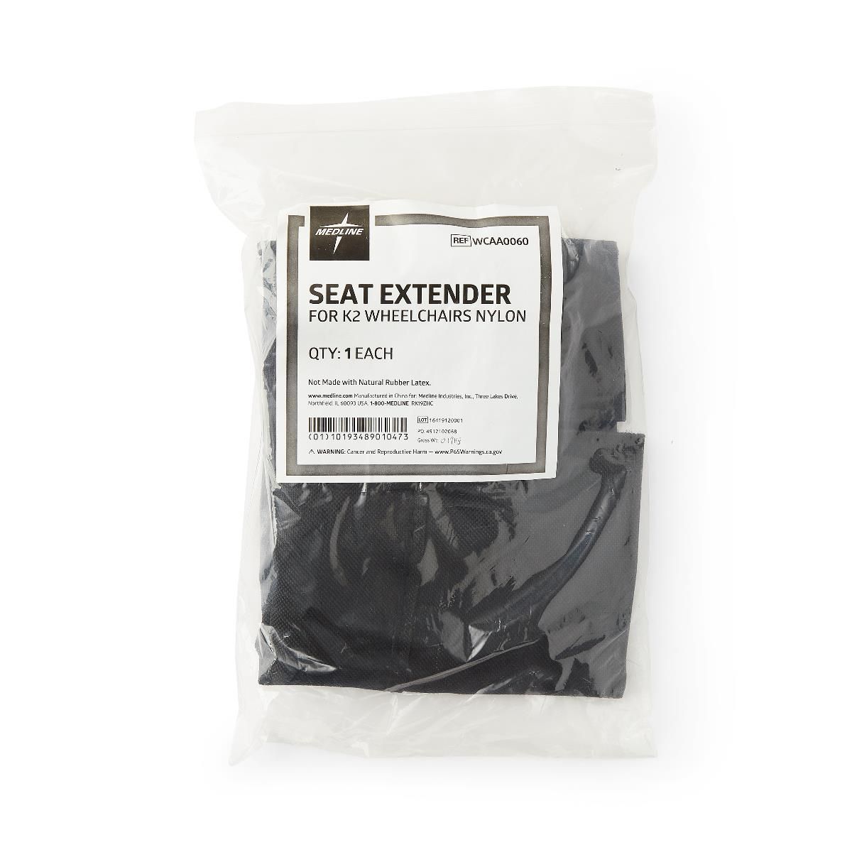 Medline Seat Depth Extender for K1/K2 Wheelchair 1Ct