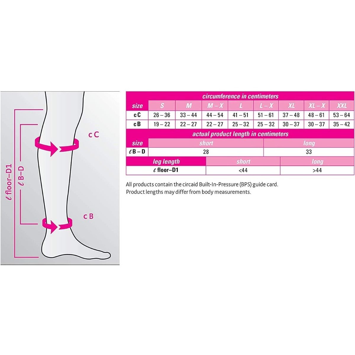 Medi Juxta-Lite Compression Leggings 1Ct