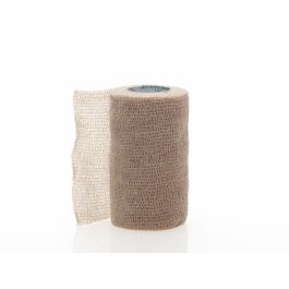 CoFlex Med NS Latex Cohesive Wrap Tan 4in x 5yd 18Ct