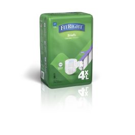 Medline Fitright Bariatric Disposable Briefs 4xl Shop All