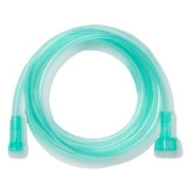 Green Oxygen Tubing with Standard Connector