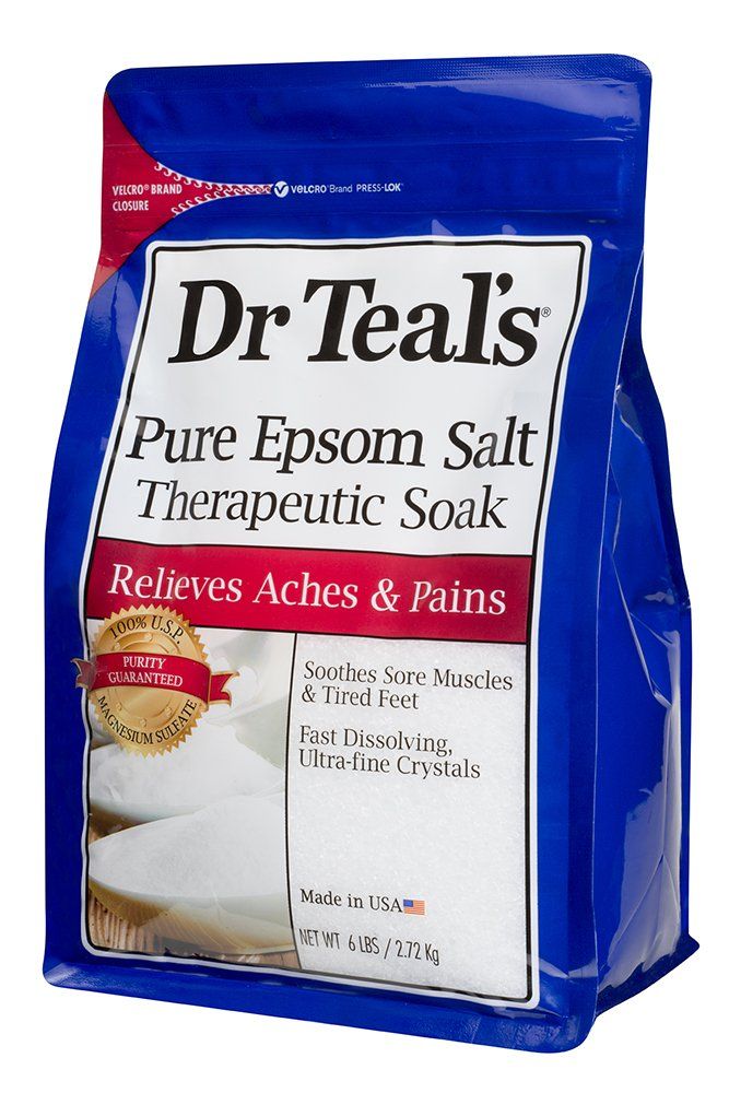 Dr. Teal's Pure Epsom Salt Therapeutic Soak 6lb 1Ct