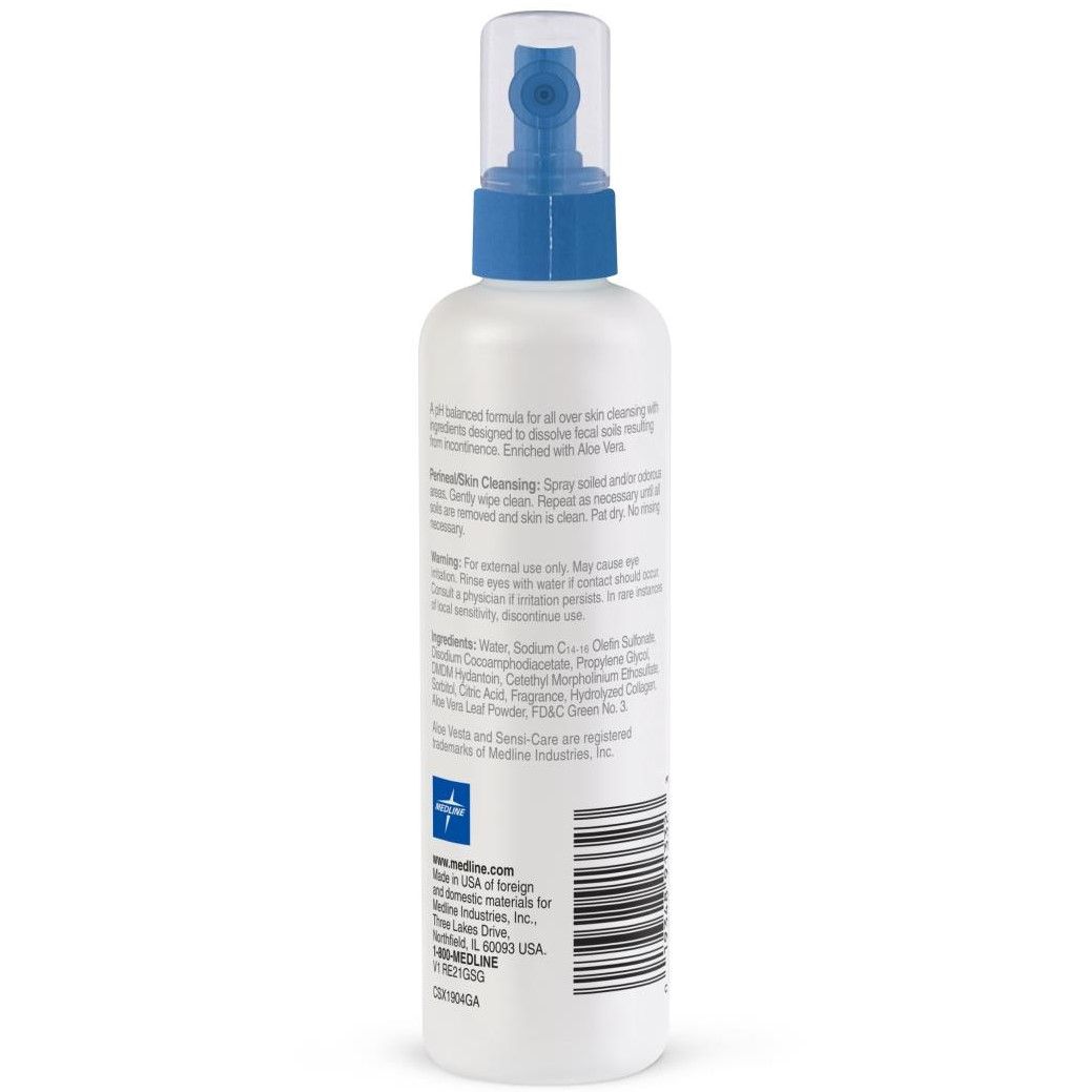 Sensi-Care No-Rinse Perineal and Skin Cleanser Spray 4oz 48Ct