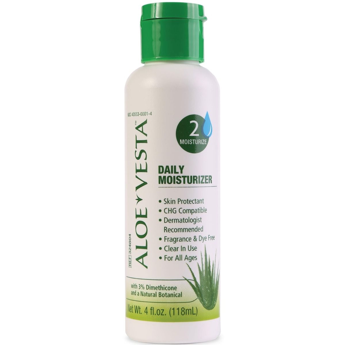 Aloe Vesta 2-in-1 Moisturizer w Dimethicone 4oz 1Ct