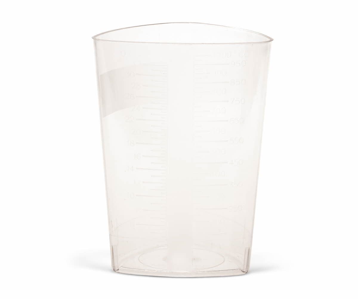 Grad Triangular Intake / Output Container 1000mL 1Ct