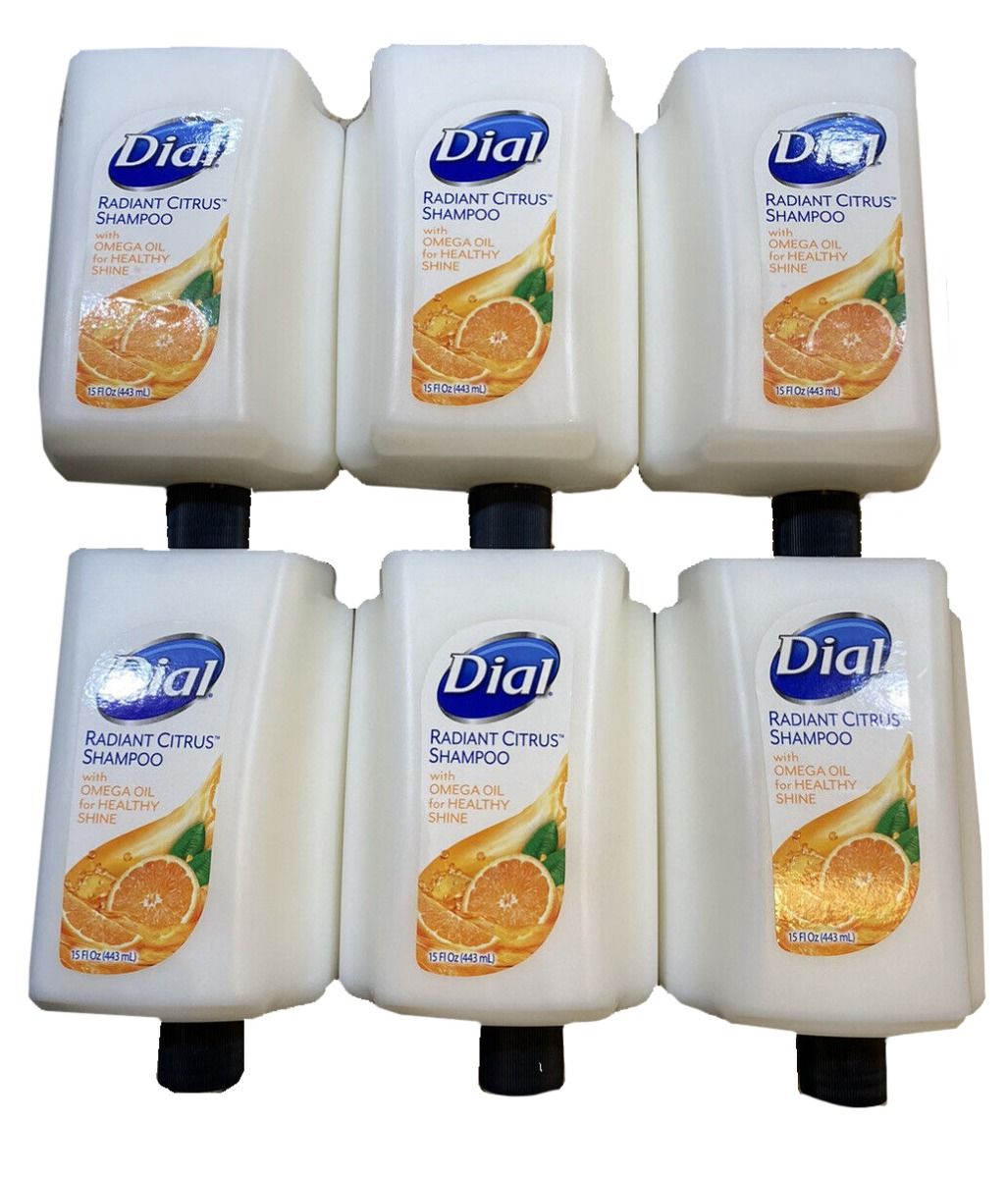 Dial Eco-Smart Radiant Citrus Shampoo Refill 15oz 6Ct