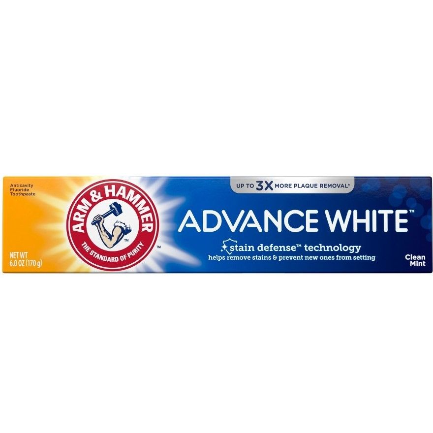 Arm and Hammer Advance White Toothpaste Clean Mint 6oz 1Ct