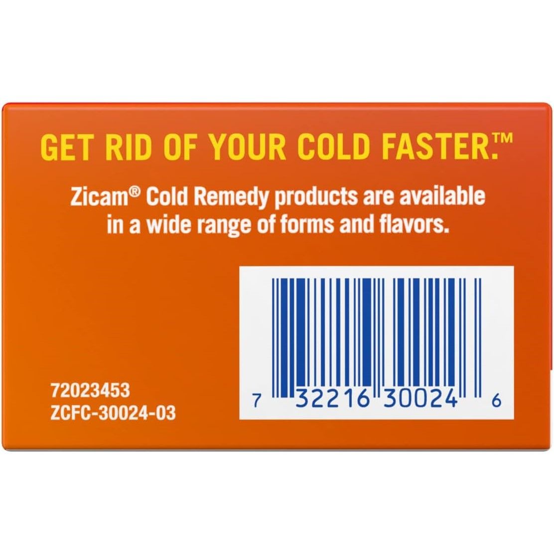 Zicam Cold Remedy Zinc Rapidmelts, Citrus Flavor, 25 Count per Pack ...