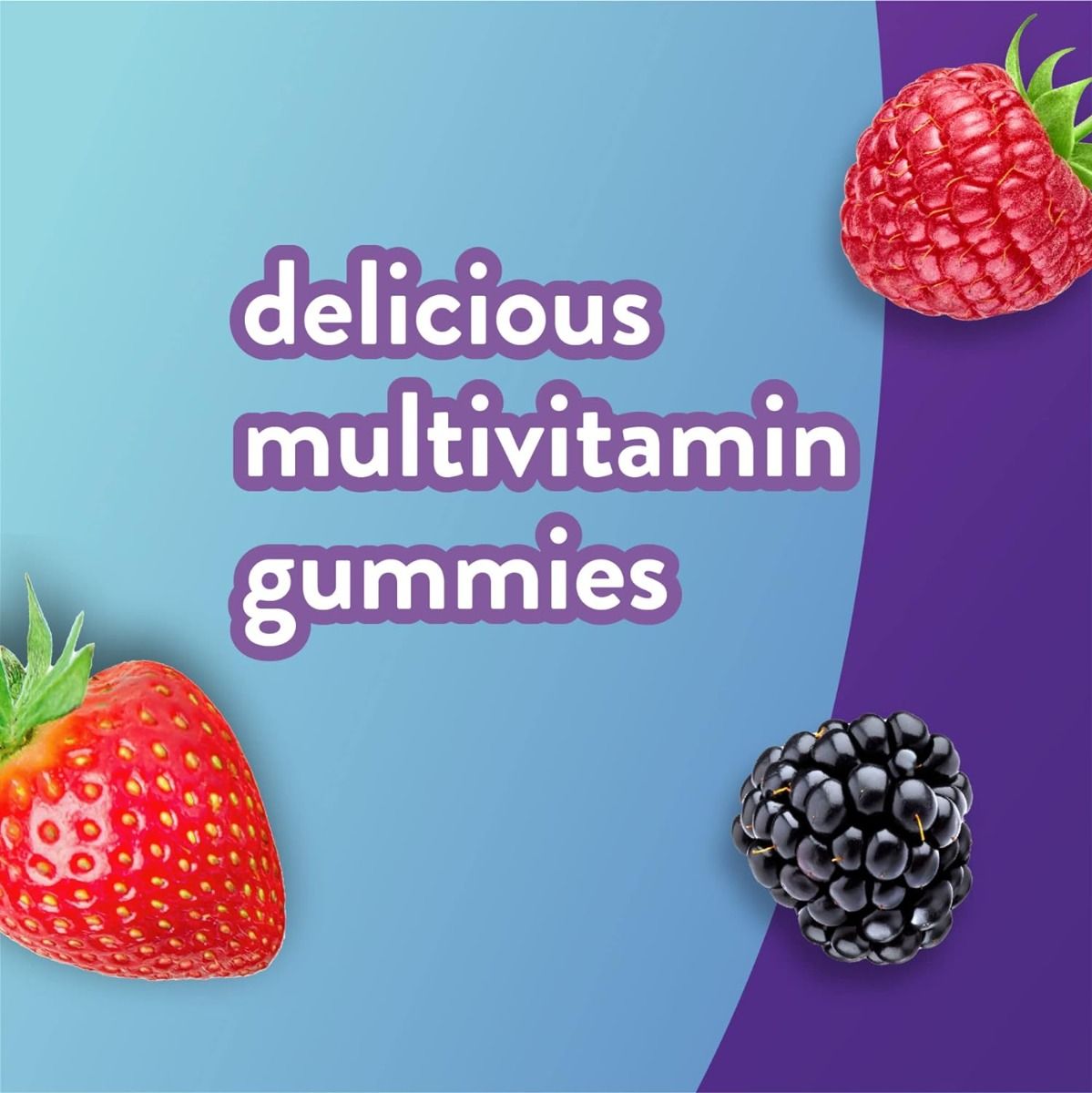 Vitafusion Adult Gummy Vitamins for Men, Berry Flavor, 150 Count per ...