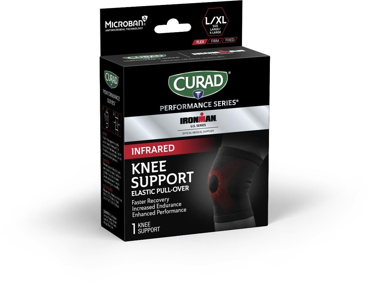 CURAD Performance Series Infrared Elastic Knee Supports
