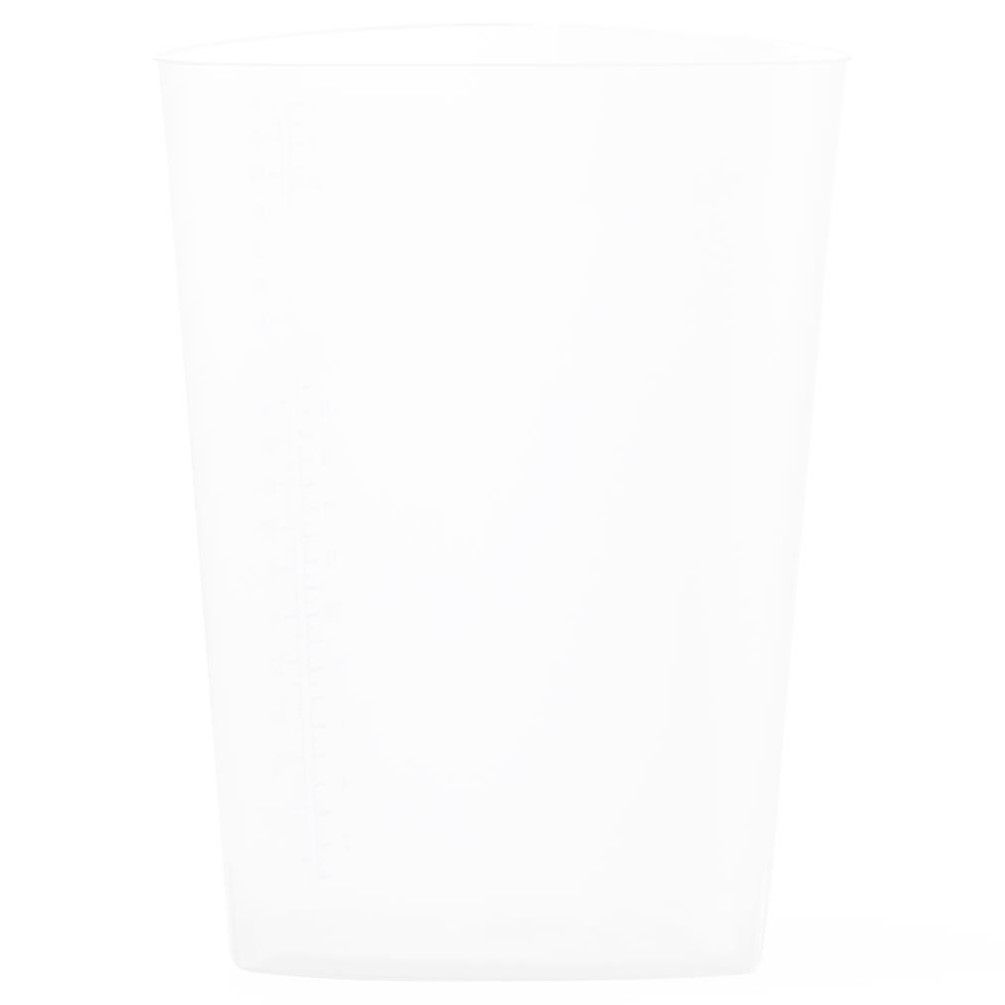 Graduated Triangular Intake/Output Container, Black, 1000 mL, Box of 20