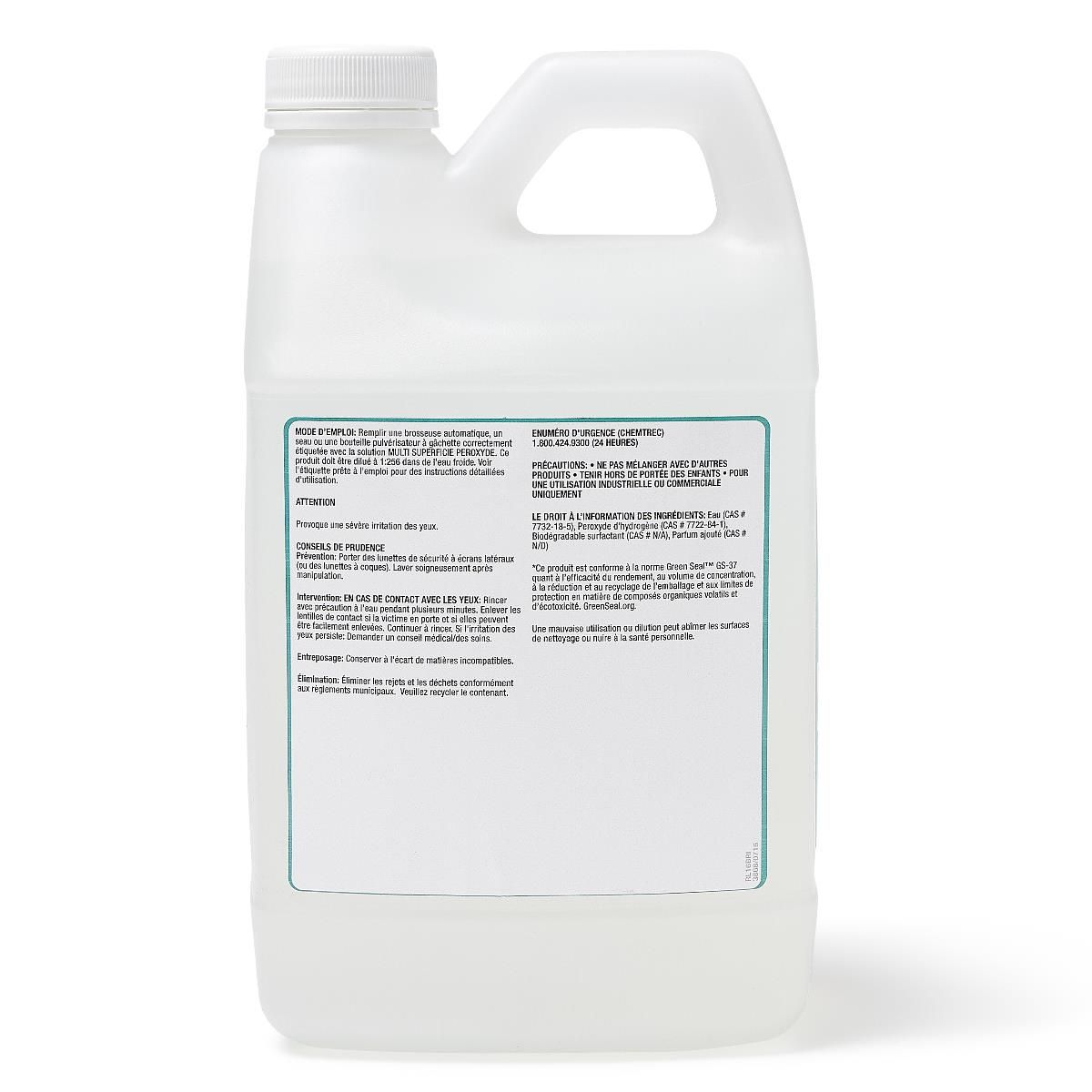 Multisurface Peroxide Cleaner, 0.5 gal. Bottle, Case of 4